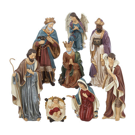 Click here for Kurt Adler 9 8-pc. Resin Nativity Set  One Size  M... prices