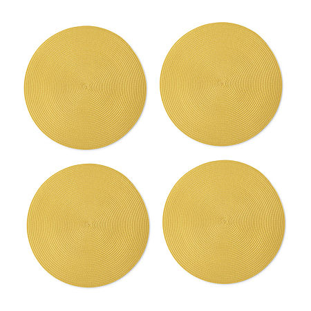 Click here for Homewear Carnegie Placemat  One Size  Yellow prices