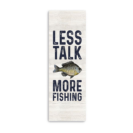 Click here for Lumaprints Less Talk More Fishing Vertical Ii-Fish... prices