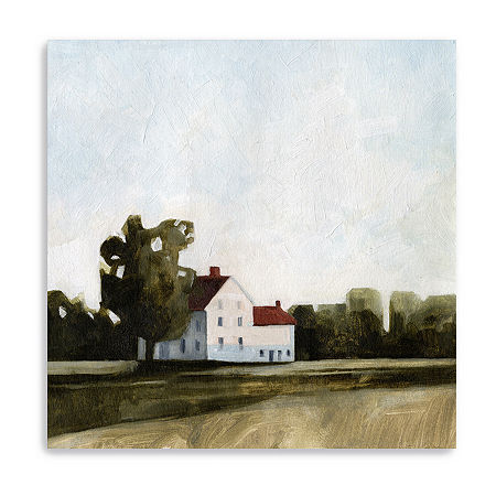 Click here for Lumaprints Quiet Farmhouse I Giclee Canvas Art  On... prices