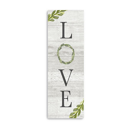 Click here for Lumaprints Love Giclee Canvas Art  One Size  Beige prices