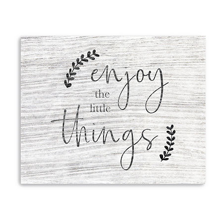 Click here for Lumaprints Enjoy The Little Things Giclee Canvas A... prices