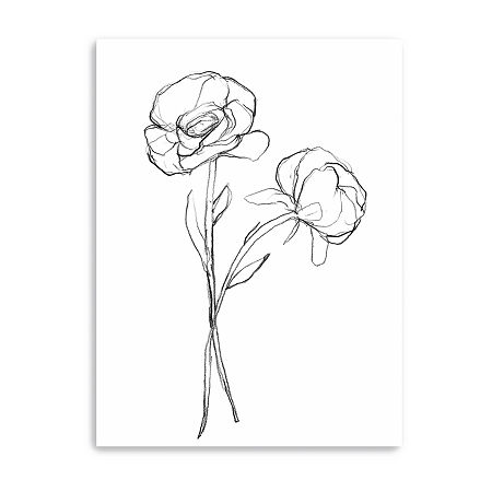 Click here for Lumaprints Stem Contour I Giclee Canvas Art  One S... prices