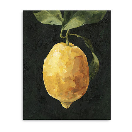 Click here for Lumaprints Dark Lemon I Giclee Canvas Art  One Siz... prices