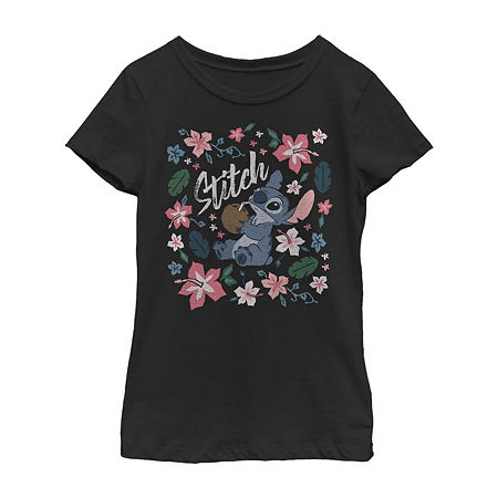 Click here for Little & Big Kid Girls Crew Neck Short Sleeve Slim... prices