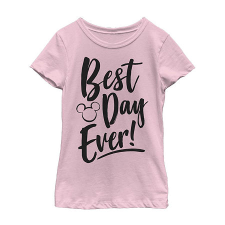 Click here for Little & Big Kid Girls Crew Neck Short Sleeve Slim... prices