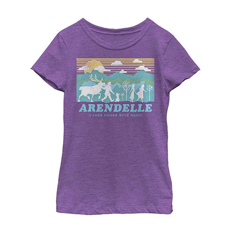 Click here for Arendelle Little & Big Kid Girls Crew Neck Short S... prices