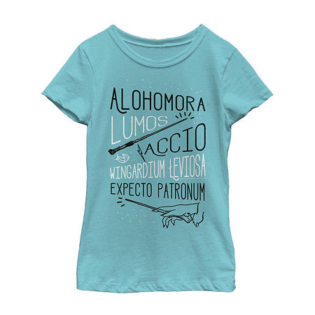 Click here for Little & Big Kid Girls Crew Neck Short Sleeve Regu... prices