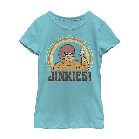 Click here for Jinkies Velma Little & Big Kid Girls Crew Neck Sho... prices