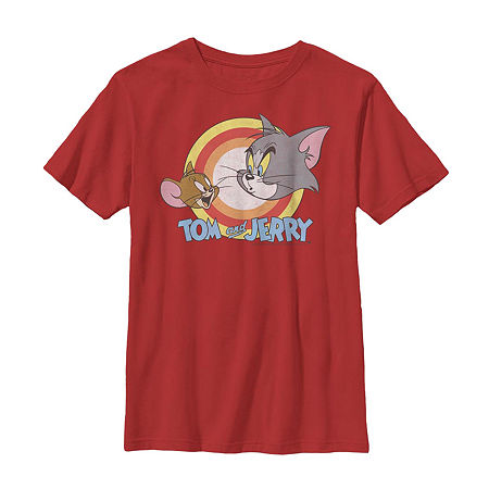 Click here for Little & Big Kid Boys Crew Neck Short Sleeve Slim... prices