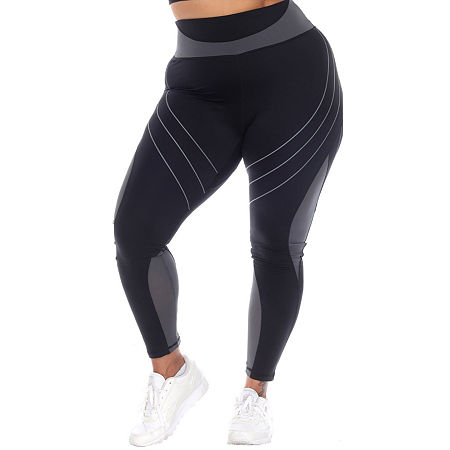 Click here for White Mark Womens High Rise 28 Plus Full Length Le... prices