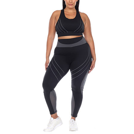 Click here for White Mark Plus Legging Set  3x  Black prices
