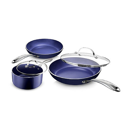 Click here for Granitestone Blue 5-pc. Nonstick Cookware Set  One... prices