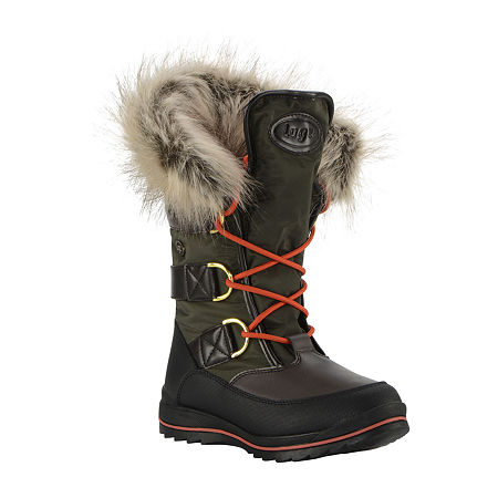 Click here for Lugz Womens Tundra Fur Water Resistant Flat Heel W... prices