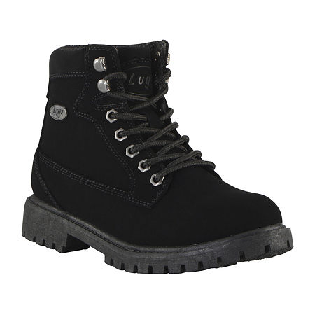 Click here for Lugz Womens Mantle Hi Flat Heel Lace Up Boots  10... prices