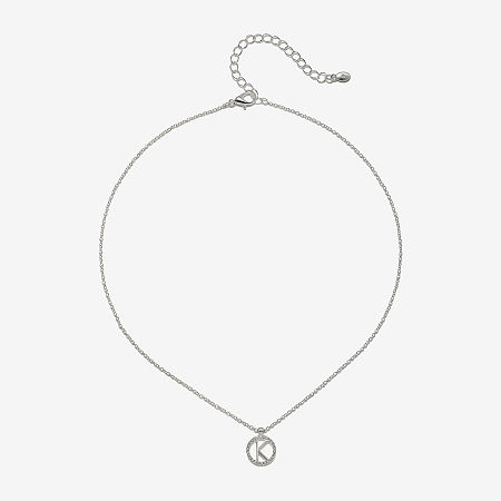 Click here for Bijoux Bar Delicates Initial Womens 16 Inch Pendan... prices