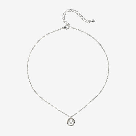 Click here for Bijoux Bar Delicates Initial Womens 16 Inch Pendan... prices