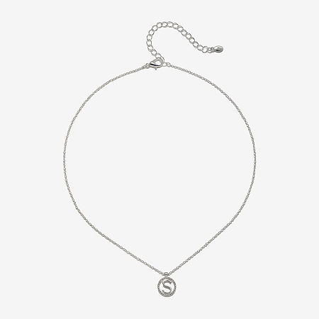 Click here for Bijoux Bar Delicates Initial Womens 16 Inch Pendan... prices