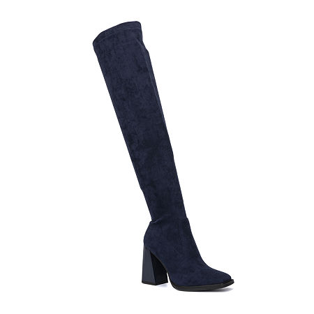Click here for Torgeis Womens Sasha Tall Boot - Navy prices