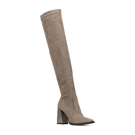 Click here for Torgeis Womens Sasha Tall Boot - Taupe prices