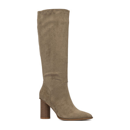 Click here for Torgeis Womens Treasure Stacked Heel Dress Boots... prices