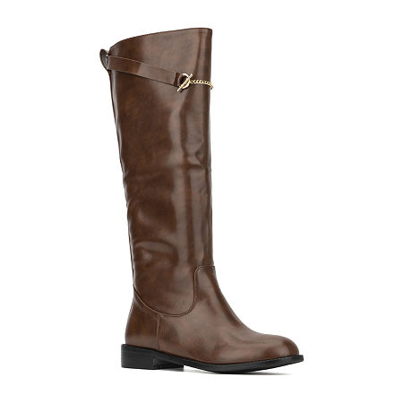 Click here for Womens Serafina Tall Boot - Brown prices