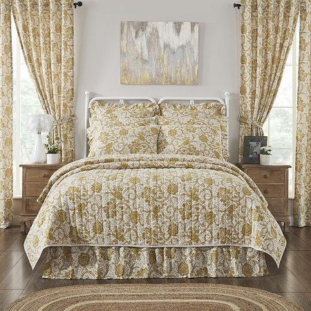 Click here for VHC Brands Dorset Reversible Quilt  One Size  Yell... prices