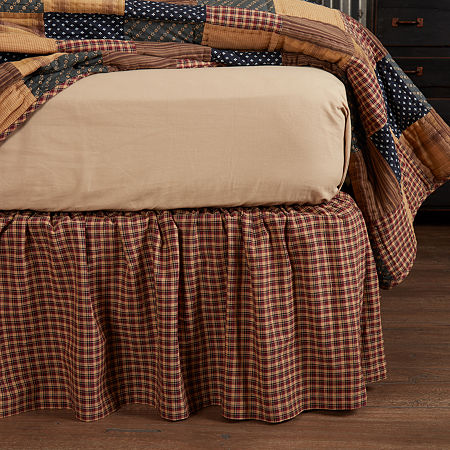 Click here for VHC Brands Patriotic Patch 16 Bed Skirt  One Size... prices