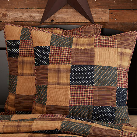 Click here for VHC Brands Patriotic Patch Quilted Euro Sham  One... prices