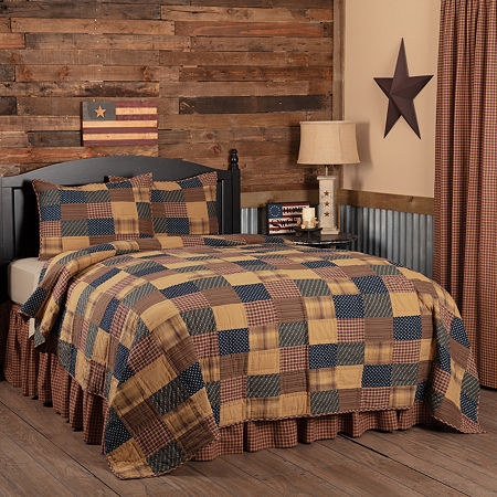 Click here for VHC Brands Patriotic Patch Reversible Quilt Set  O... prices