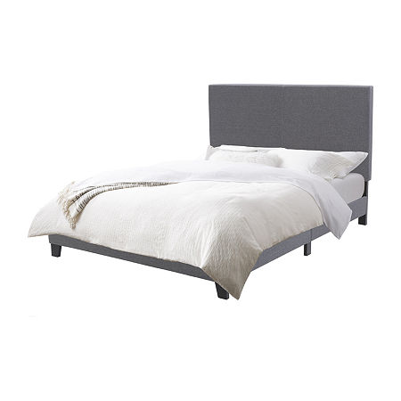 Click here for Juniper Fabric Upholstered Bed  One Size  Gray prices