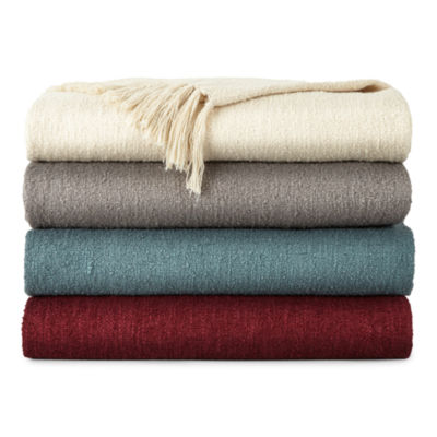 Fieldcrest Boucle Throw - JCPenney