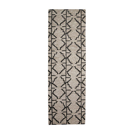 Click here for Feizy Enzo R8732 Charcoal 26 x 8 Runner Rug - Char... prices