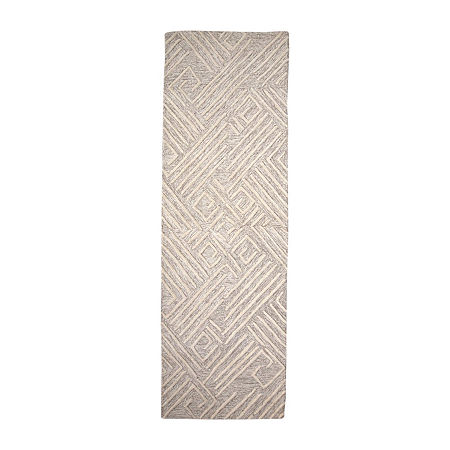 Click here for Feizy Enzo R8737 Ivory 26 x 8 Runner Rug - Ivory prices