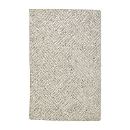 Feizy Enzo R8737 Ivory 5 x 8 Area Rug - Ivory