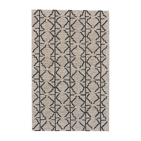 Feizy Enzo R8732 Charcoal 5 x 8 Area Rug - Charcoal
