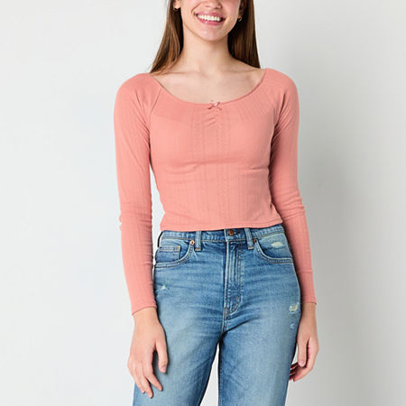 Click here for Arizona Womens U Neck Long Sleeve Juniors T-Shirt... prices