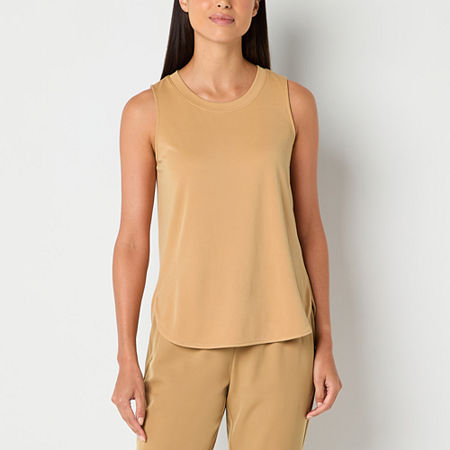 Click here for Stylus Womens Crew Neck Sleeveless Tank Top  X-sma... prices