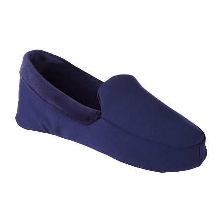 Click here for Isotoner Ivy Spandex Velour Womens Moccasin Slippe... prices