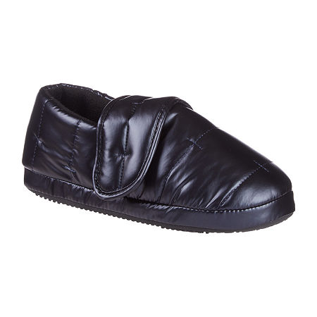 Isotoner Signature Womens Closed Back Slippers - Black