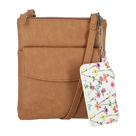 Click here for Multi Sac Coin Case Crossbody Bag  One Size  Brown prices
