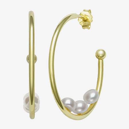 Click here for Womens Genuine White Cultured Freshwater Pearl 14K... prices