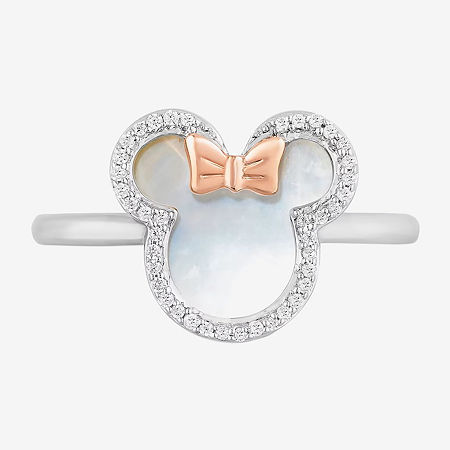 Click here for Disney Jewels Collection Womens 1/10 CT. T.W. Genu... prices