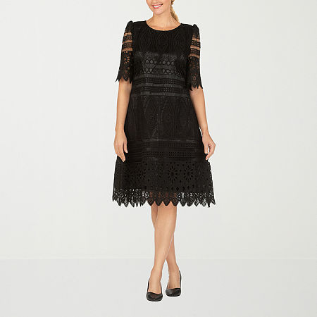 Click here for Giovanna Signature Womens Plus Short Sleeve Midi S... prices