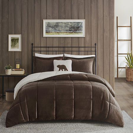 Click here for Woolrich Alton 4-Pc. Comforter Set  King - Brown/i... prices