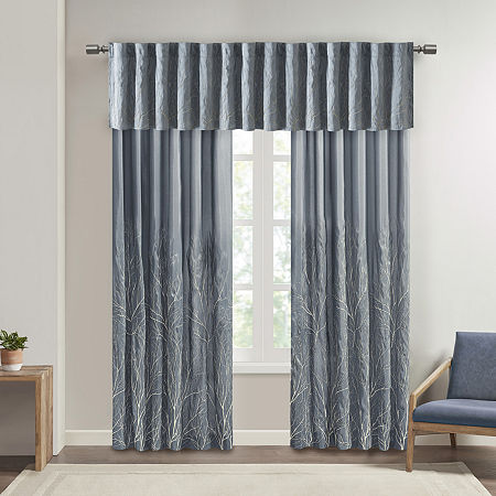 Click here for Madison Park Eliza Embroidery Faux Silk 50W X 18L... prices