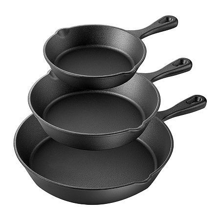 Click here for MegaChef Cast Iron 3-pc. Cookware Set  One Size  B... prices