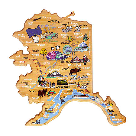 Click here for Totally Bamboo State Shaped Serving and Cutting Bo... prices