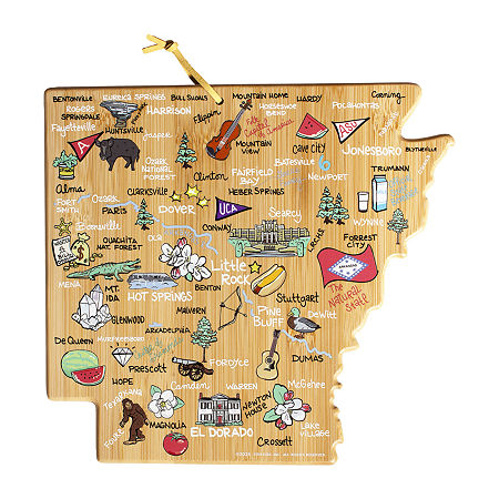 Click here for Totally Bamboo State Shaped Serving and Cutting Bo... prices