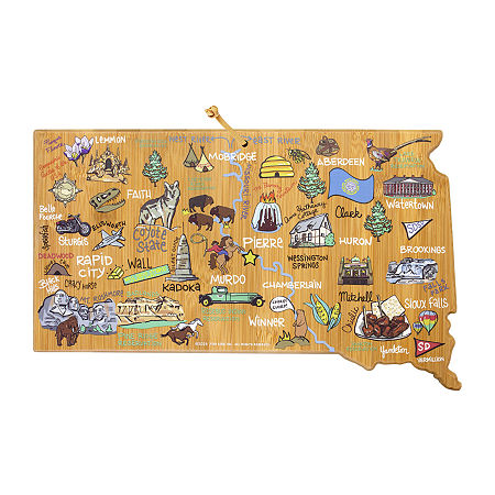 Click here for Totally Bamboo State Shaped Serving and Cutting Bo... prices